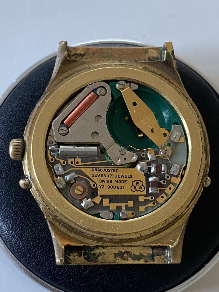 Microma Quartz Watch men ESA ETA 900.231 Y2 900231 LCD Works - Parts ...