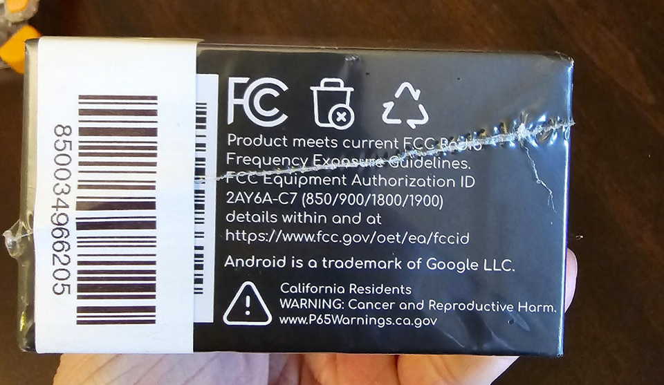 New Factory Sealed Cloud Mobile Stratus C7 16GB Black 2AY6A-C7 Wi-Fi ...