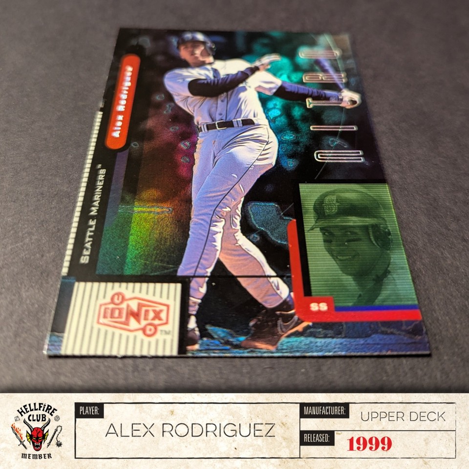 1999 Upper Deck UD Ionix NITRO - Alex Rodriguez #N6 - Seattle Mariners ...