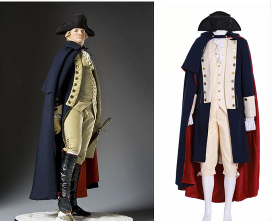 George Washington Costume Adult 5 Piece GEORGE WASHINGTON Costume