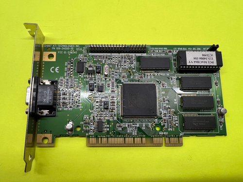 ATI PCI Mach64 VT VGA PCI Video Card Free Shipping | eBay