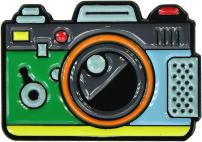 Enamel Pin - Camera Photography Photographer Gift Badge Button Lapel ...