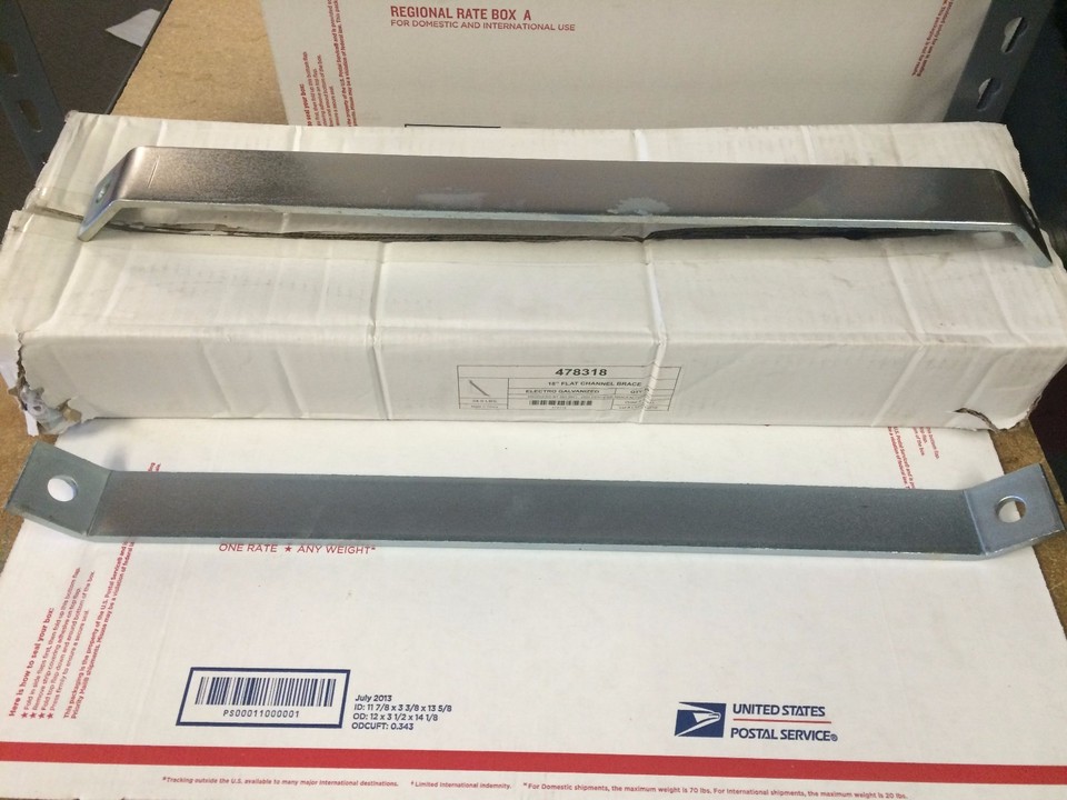 (#478318) P2452 EG 18" Knee Brace/Bracket for 1-5/8" Unistrut Channel ...