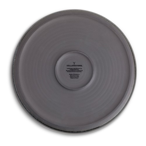 Yellowstone Ceramic Round Dinner Plate, Rip Collection Safe for The ...