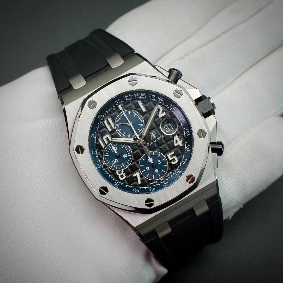 Audemars Piguet Royal Oak Offshore Chronograph Batman Stainless Steel ...