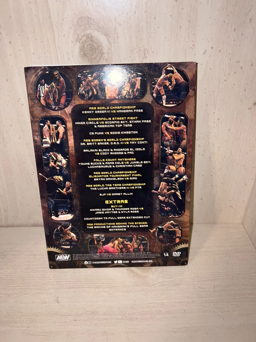 AEW Full Gear 2020 DVD RARE OOP NEW SEALED smadiasoft.com