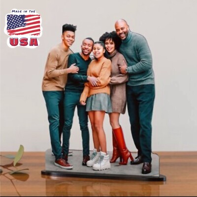 Custom Photo Statue 8x10” Turn Any Photo Into a Statue,Family,Pets ...