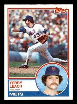 1983 Topps Baseball #187 Terry Leach EX/MT or Better *aa1 | eBay