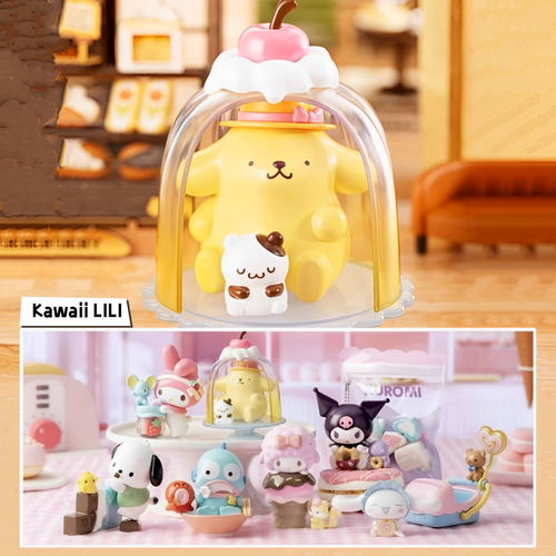 MINISO Sanrio Colorful Food Series Blind Box Confirmed Figure Hot Toys ...