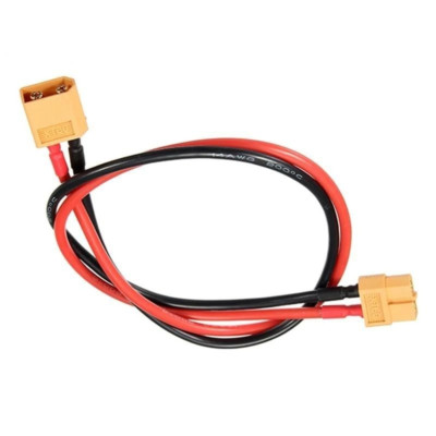 400mm XT60 Cable 14AWG Silicone Female to Male Plug Adapter Connector ...