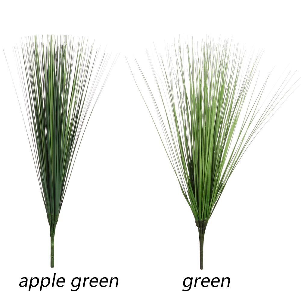 Home Decor Fake Leaf Simulation Leaves Plastic Onion Grass Artificial ...