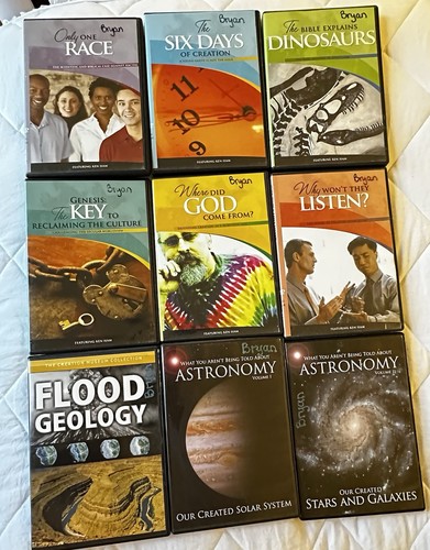 Lot 9 Creation DVDs Answers in Genesis Set By Ken Ham Astronomy By ...