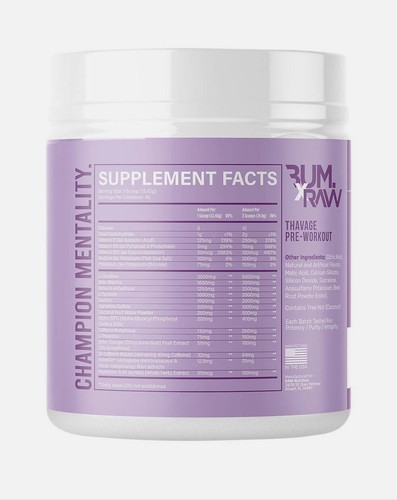 CBUM Series Thavage Pre-Workout Powder - Rocket Candy (1.1 Lbs. / 40 ...