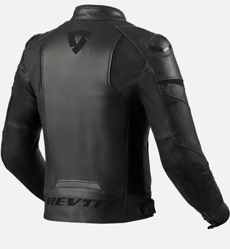 Revit Black cowhide Leather Motorcycle Riding Jacket – Men’s Sport ...