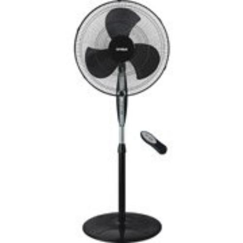 Optimus F1872 Blk Stand Fan 18 Inch Oscillating Remote 630326218720| eBay