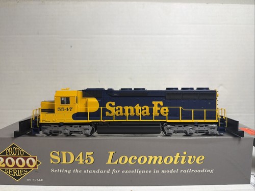 Ho Scale Proto 2000 Santa Fe ATSF SD45 #5547 | eBay