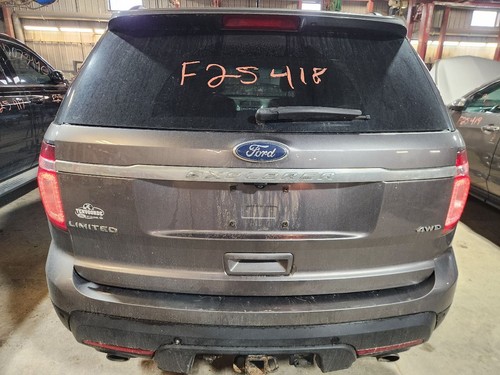 Rear Hatch/Tailgate W/Glass/Spoiler Power Lift UJ Fits 11-15 EXPLORER ...