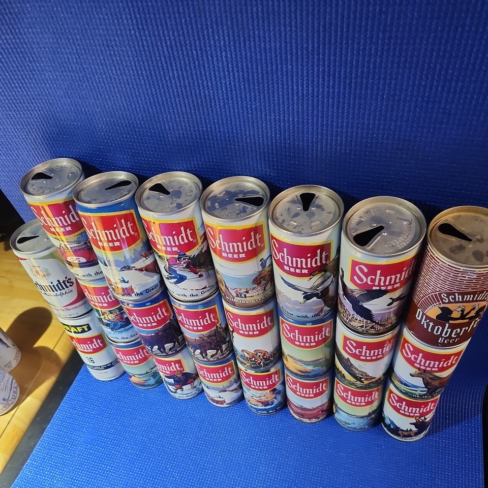 Schmidt Beer Can Collection . Quantity 25 | eBay