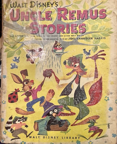 Walt Disney's UNCLE REMUS STORIES Harris 1946 1947 Giant Golden Book ...