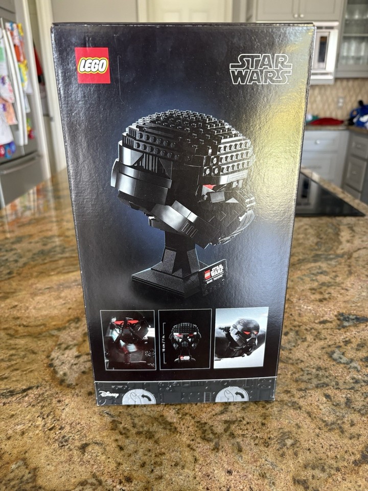 LEGO Star Wars Dark Trooper Helmet 75343 | eBay
