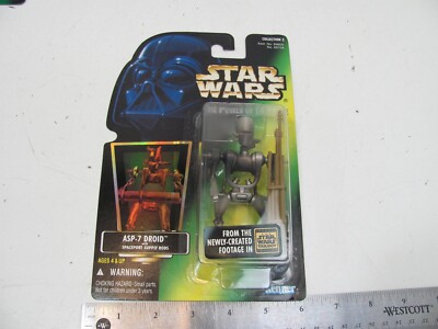 Star Wars 1996 Power of The Force ASP-7 DROID Kenner | eBay