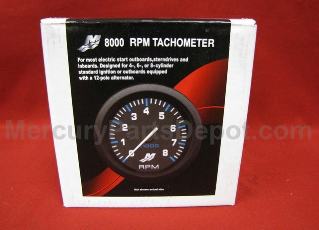 Mercury Marine 8000 RPM Tachometer 79-895283a06 for sale online | eBay