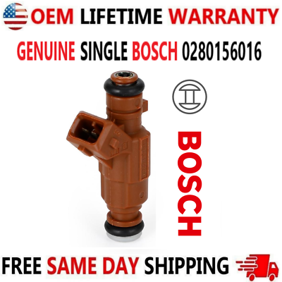 Genuine BOSCH Single Fuel Injector for 2003-08 Mercedes-Benz V6 V8 ...