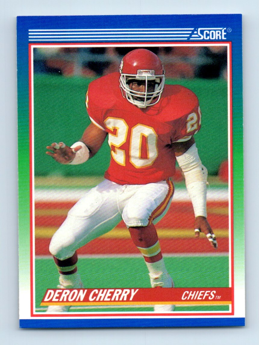 1990 Score Deron Cherry Kansas City Chiefs #440 | eBay