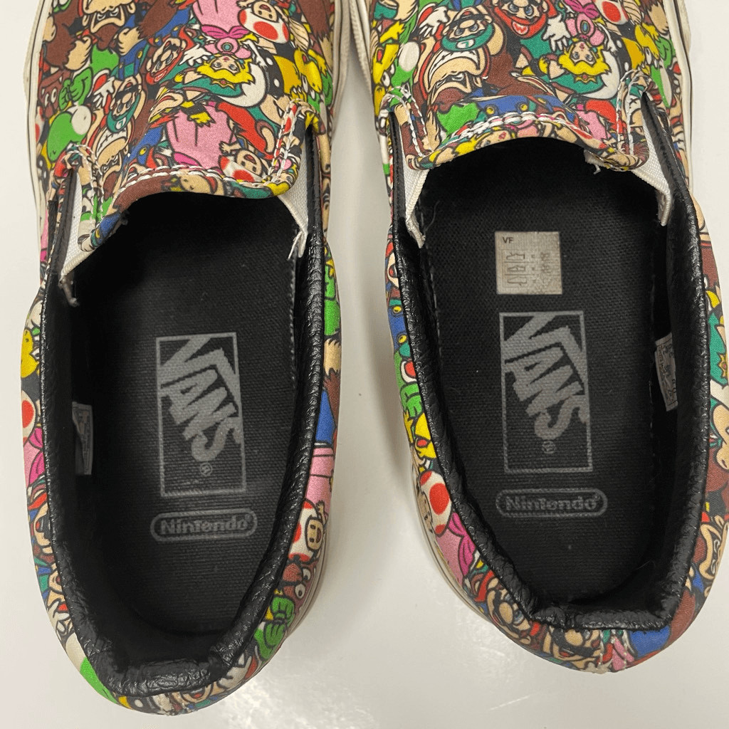 Vans x Nintendo Classic Slip-On Super Mario Bros Size… - Gem