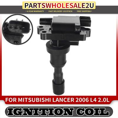 Ignition Coil w/ 3 Pins for Mitsubishi Lancer 2006 2.0L 1832A010 ...
