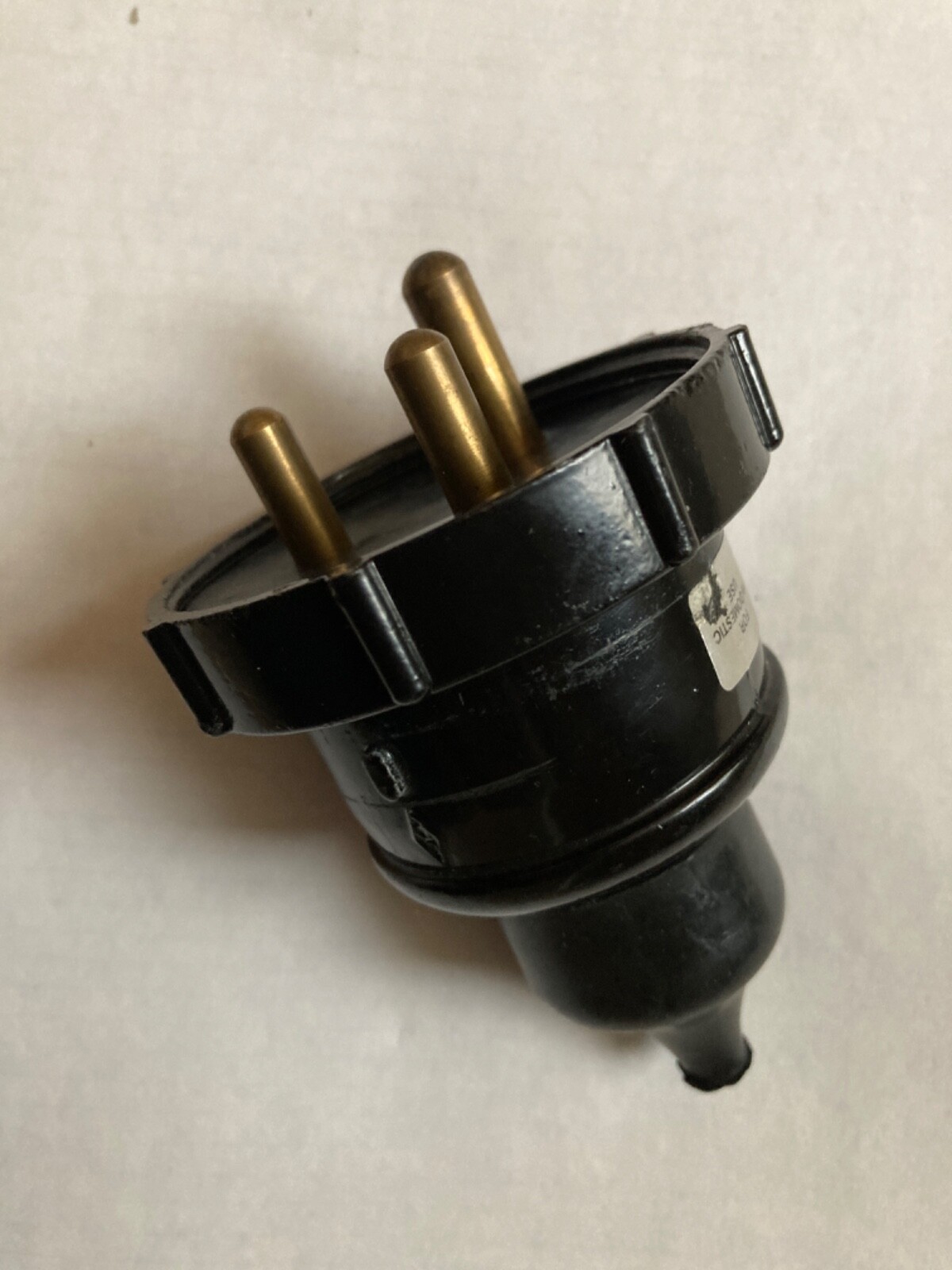 15A Round Pin Plug, Theatre lighting, Heavy Duty, Metal body + MK 15A ...