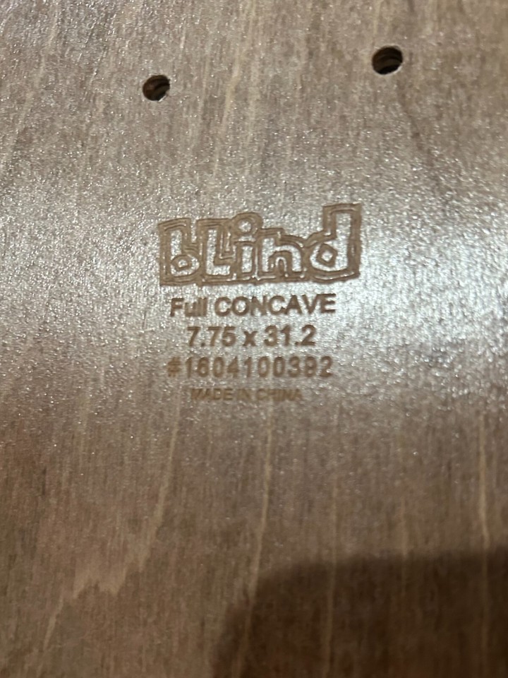 BLIND Skate Park Zombie Skateboard Deck RARE VINTAGE * MINT CONDITION ...