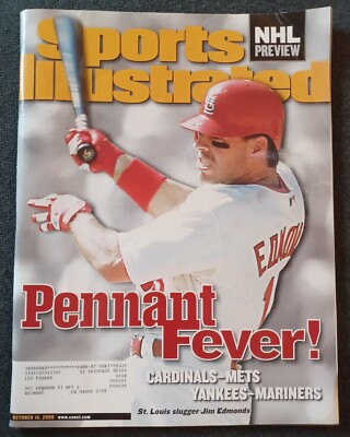 💥2️⃣0️⃣0️⃣0️⃣ Sports Illustrated Magazine 10/16/00 Edmonds St Louis ...