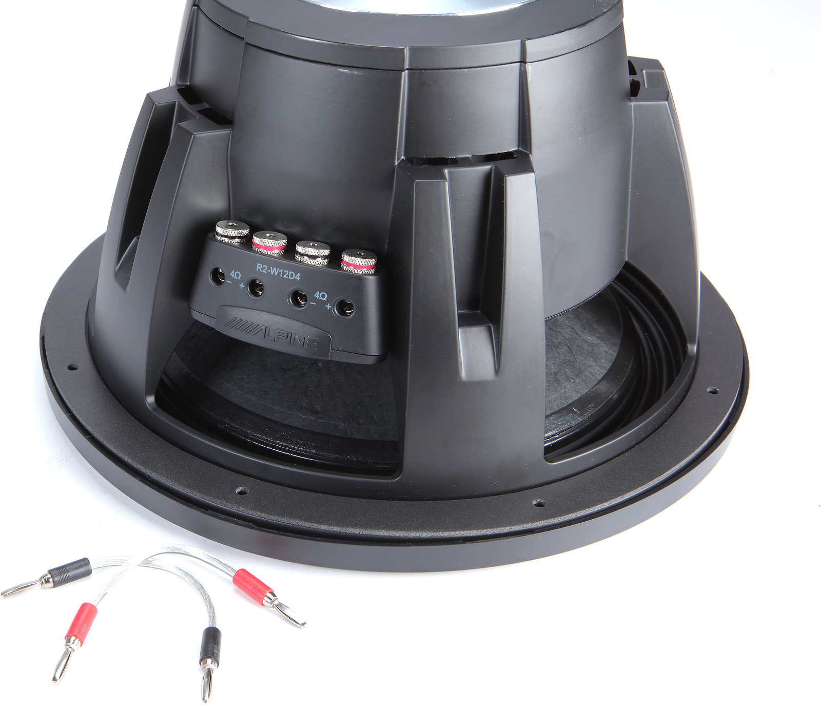 Alpine R2-W12D4 12” R-Series 750W RMS Subwoofer Dual 4 Ohm Car Audio ...