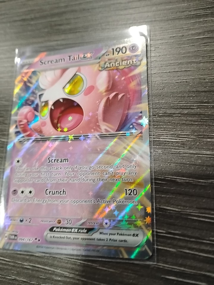 Scream Tail ex 94/167 Double Rare - Twilight Masquerade Pokémon TCG | eBay