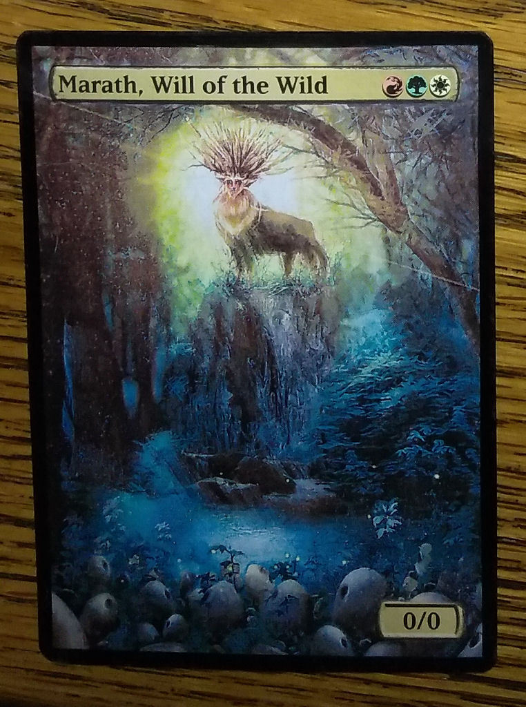 Magic the Gathering Basic Land MTG altered art Marath, Will of the Wild ...