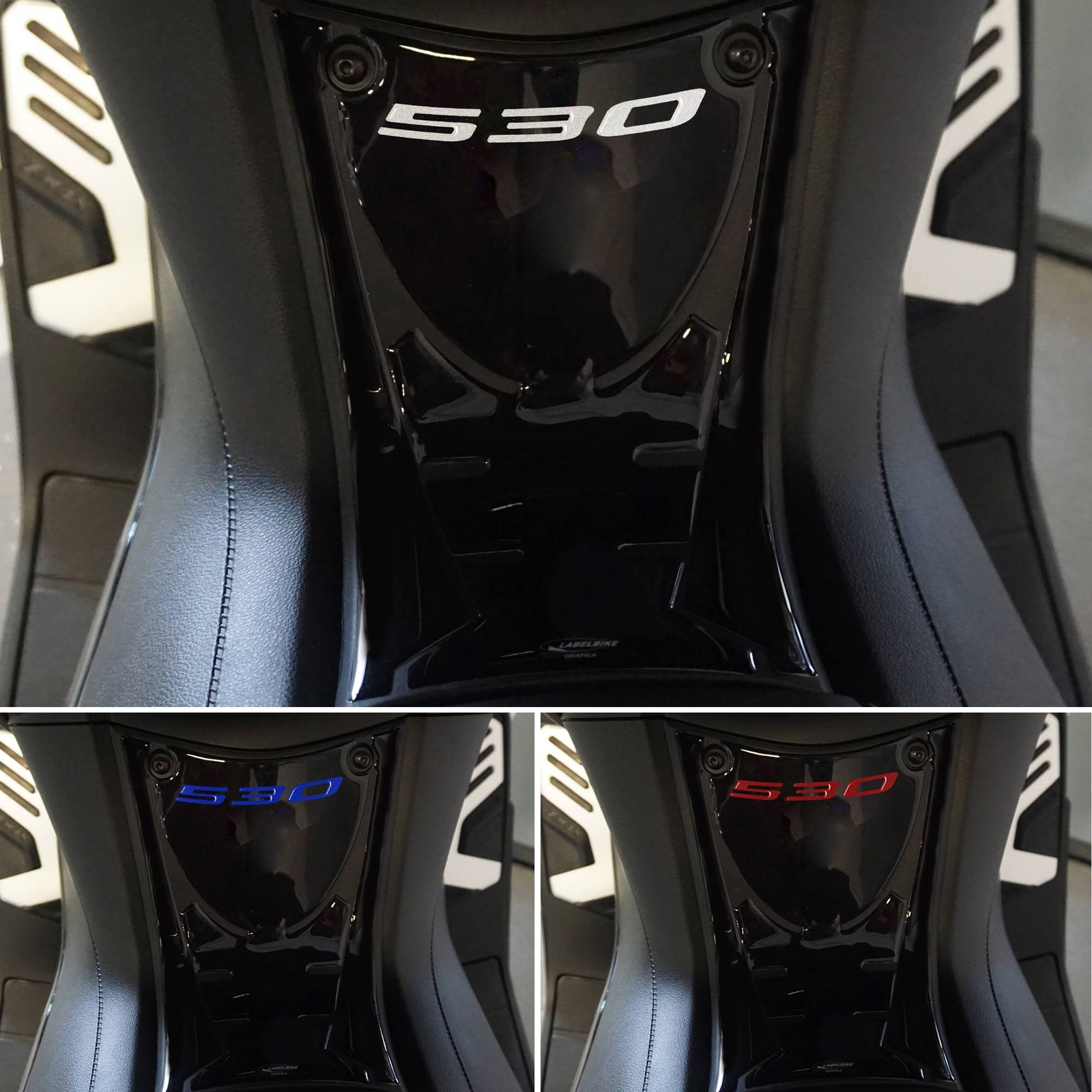 Sticker Resin 3D Foot Board Front Compatible With Yamaha Tmax 530 2017 ...