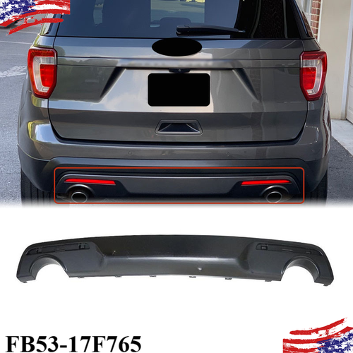 Rear Bumper Lower Valance Trim For Ford Explorer 2016-17 FB53-17F765 ...