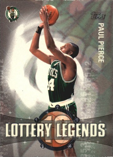 2001-02 Topps Lottery Legends #LL10 Paul Pierce Card | eBay