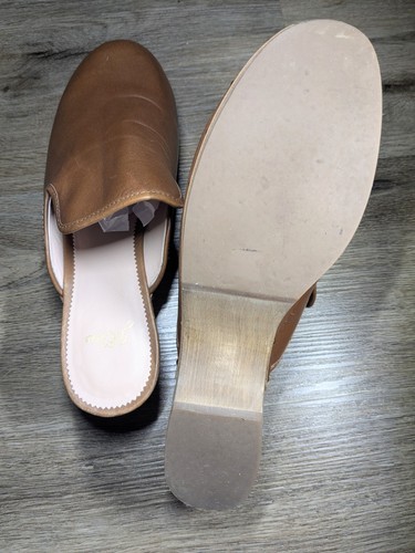 Used Womens J Crew Leather Clog, Sz 9 | eBay
