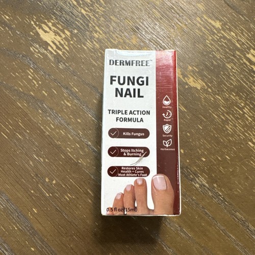 Dermfree Fungi Nail Triple Action Formula .5fl Oz | eBay