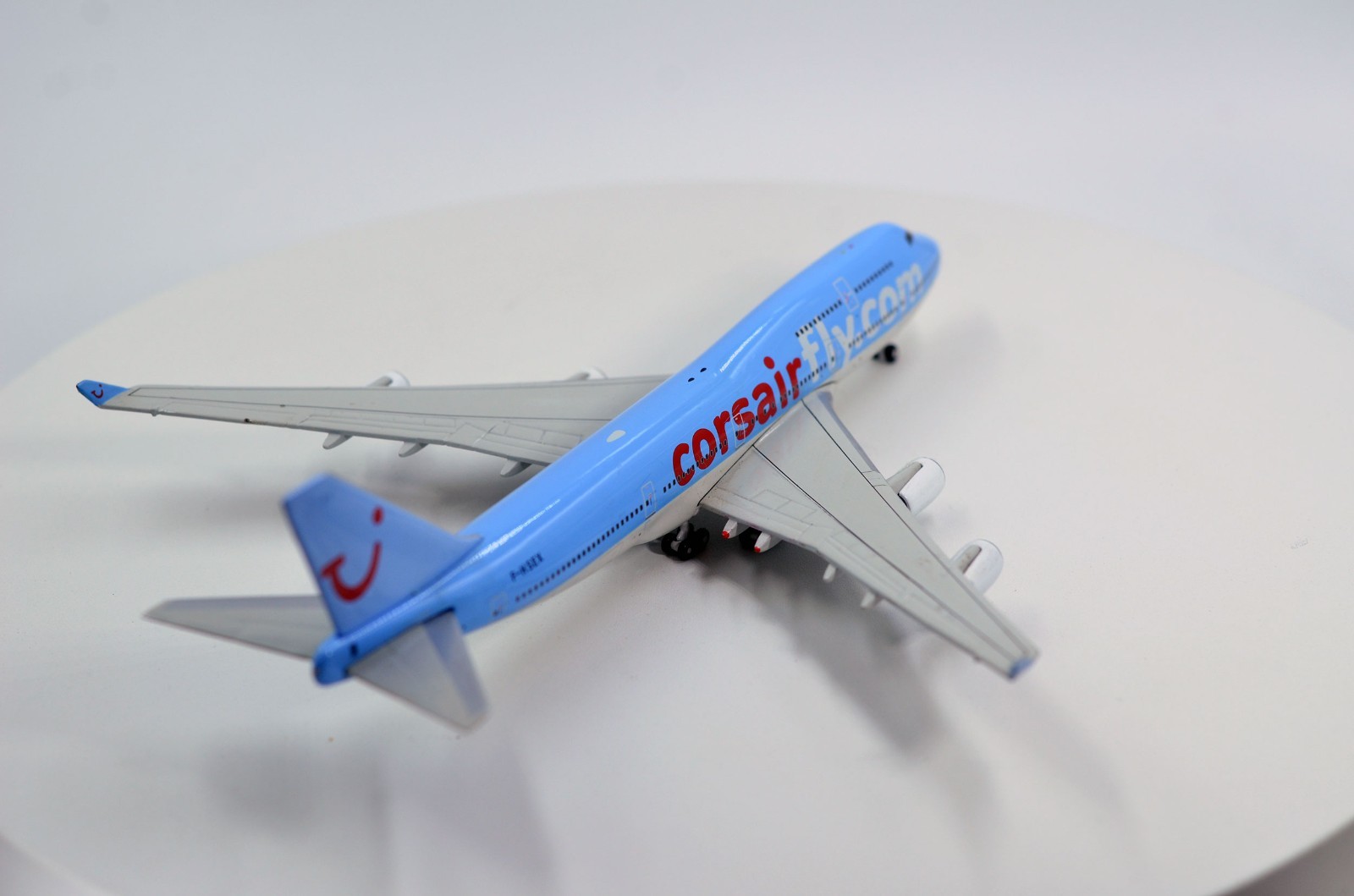 Corsair Boeing 747-400 F-HSEX Gemini Jets (Socatec) Scale 1:400 New ...