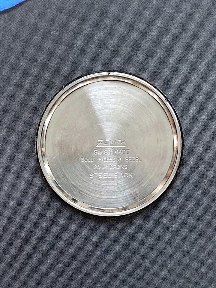 Zenith Calibre 2532 Goldplate and Stainless Steel VIntage Wristwatch | eBay