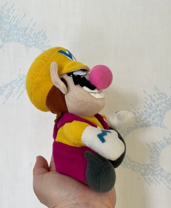 Wario Plush 1997 Nintendo 64 Mario Party Vintage Stuffed Toy | eBay