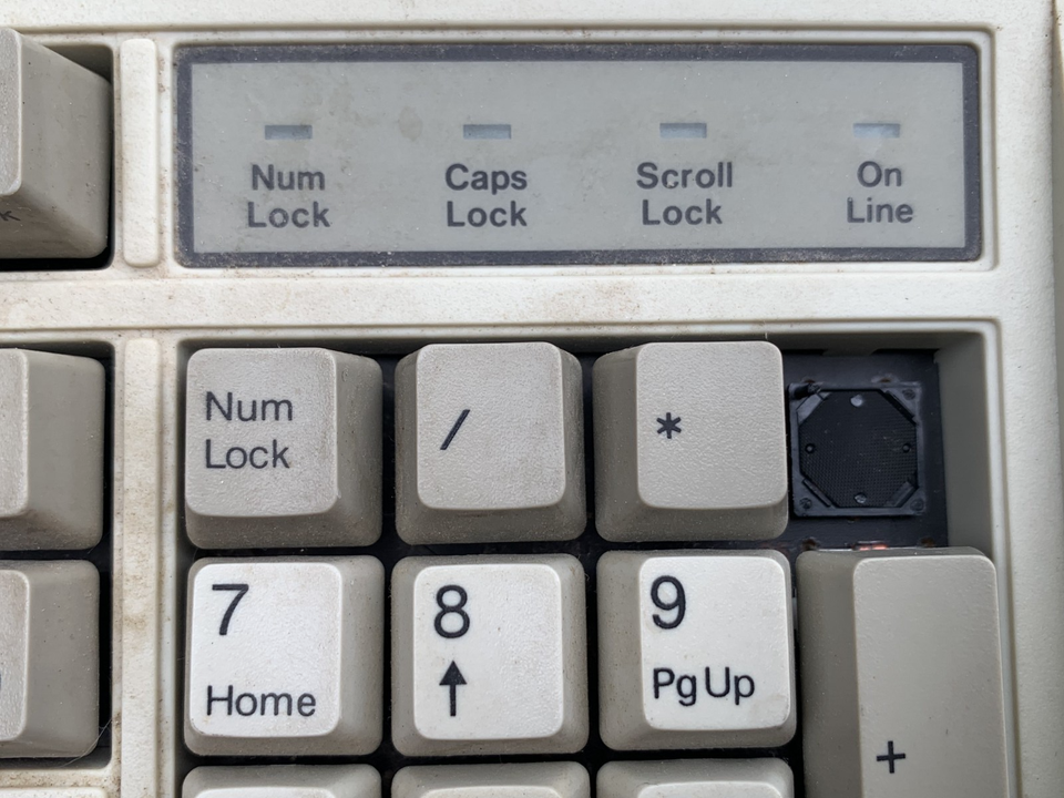 Vintage Chicony Electronics KB-5191 Mechanical Clicky-Key AT Computer ...