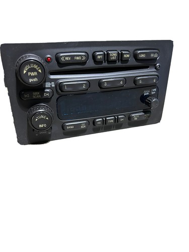 06-09 GM Chevrolet OEM Factory RDS Stereo AM FM Radio 6 Disc Changer CD ...