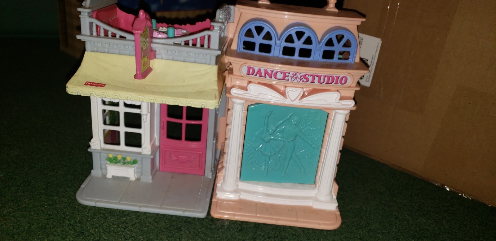 Sweet Streets Retired Candy Shop & Dance Studio 2001 Fisher Price ...