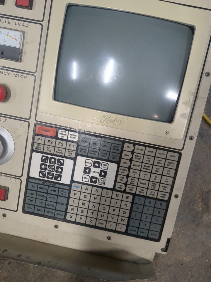 Haas VF-1 Operator Control Monitor From Vertical CNC Mill 1991 | eBay