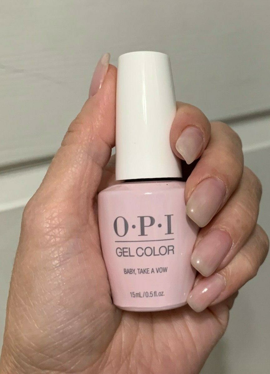 OPI Soak Off GelColor GC SH1 Baby, Take a Vow 0.5oz | eBay