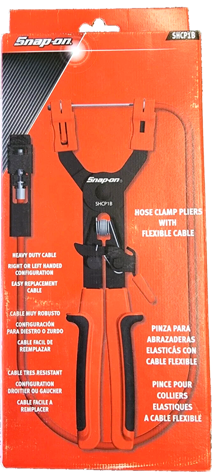 Snap-on Tools USA Remote Ratcheting Hose Clamp Pliers with Flexible ...